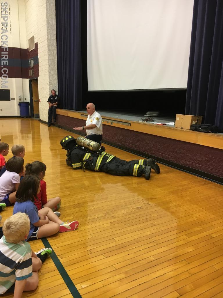 Teaching Fire Safety - Skippack Fire Company